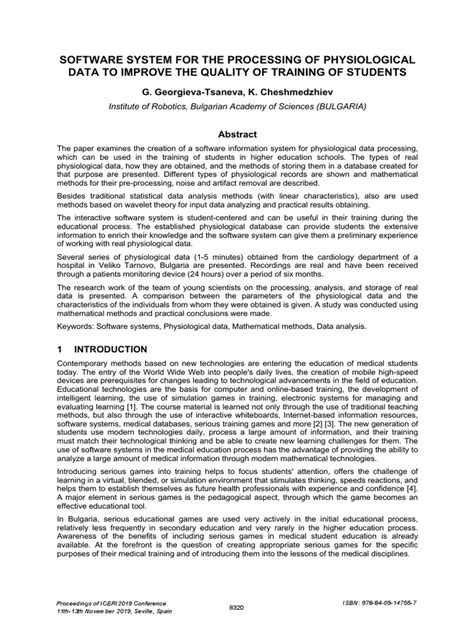 Physiological Data Processing Software Pdf