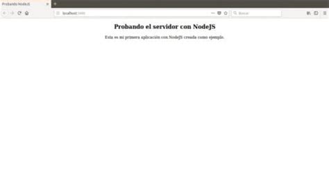 Servidor Web Nodejs Para Probar Tus Scripts En Ubuntu