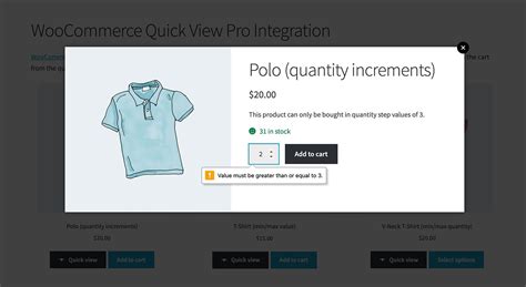 What Error Messages Does WooCommerce Quantity Manager Display