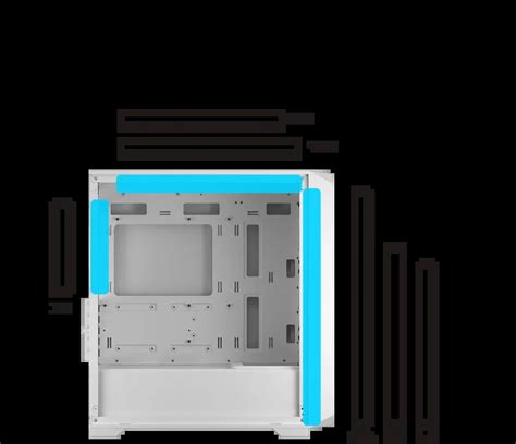Cougar Mx600 Mini V2 Mini Tower Gaming Pc Case 4x120mm Argb