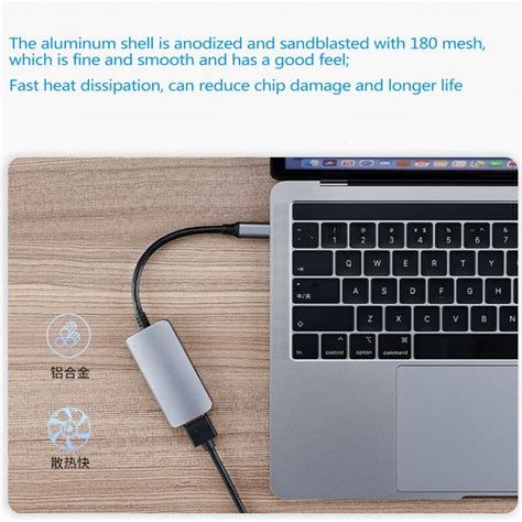 Usb Hub Adapter Multi Usb C Om 3 Port Splitter Voo Grandado