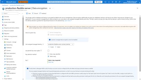 Configure Data Encryption Azure Database For Postgresql Microsoft Learn