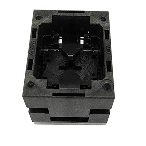 Buy Qfn8 Wson8 Burn In Socket Open Top Pogo Pin Ic Test Socket Pitch 1