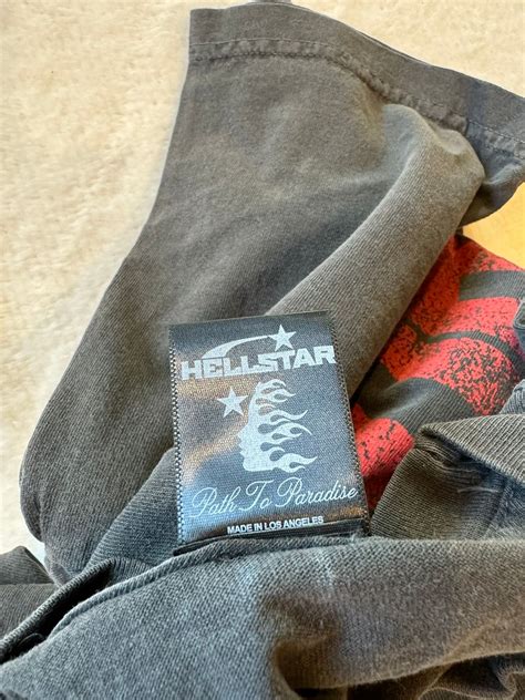Hellstar Hellstar Jesus Emblem Black Tee Grailed