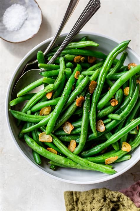 String Beans With Garlic And Oil Skinnytaste
