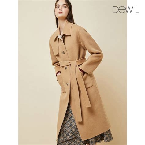 포스티 듀엘 히든 엠블럼 자카드 핸드메이드 롱 코트 Cad234msg503