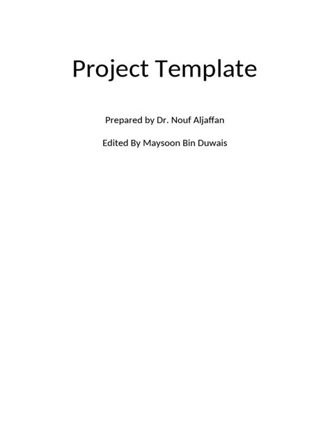 Report Guidelines Template Pdf Databases Use Case