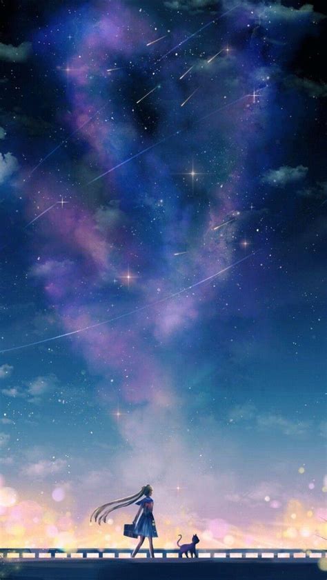 Sailor Moon City Phone Wallpapers Wallpaper Cave