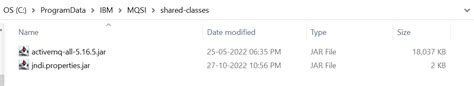 Send Message From Active Mq To Ibm Ace Over Jms