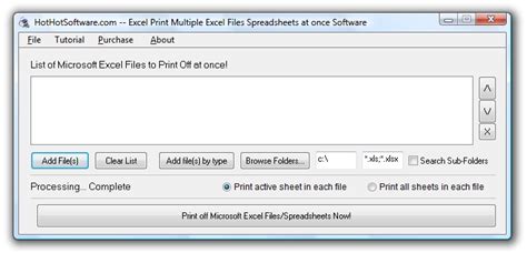 Excel Print Multiple Excel Files Spreadsheets At Once