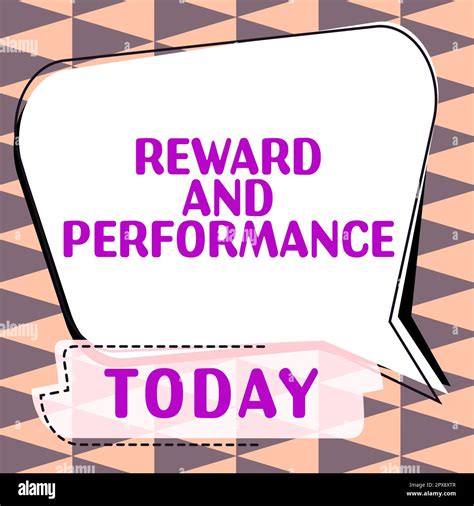Text Caption Presenting Reward And Performance Conceptual Photo Given