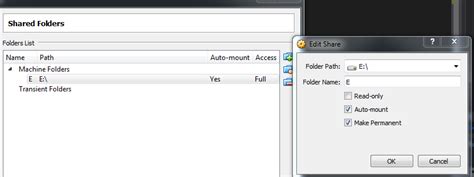 Shared Folder Access From Windows In Virtual Box Super User