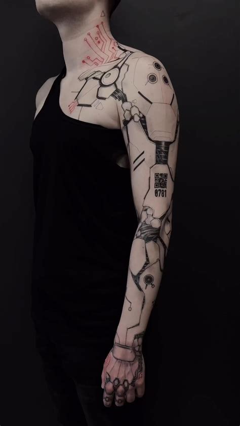 Cyberpunk Tattoo Ideas Bold Neon Designs For The Digital Age