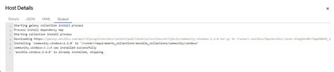 Can Not Install Module Communitywindow Get Help Ansible