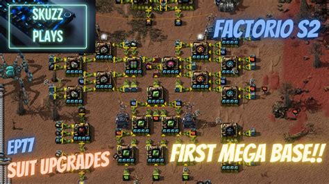 Factorio Series 2 77 Suit Upgrades Playthrough Youtube