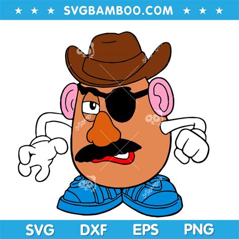 Mr Potato Head Svg Toy Story Potato Head Svg Disney