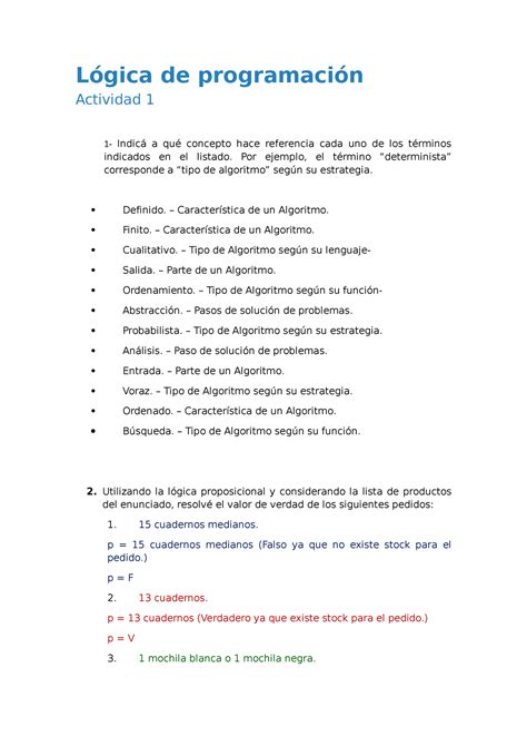 L Gica De Programaci N Api L Gica De Programaci N Actividad