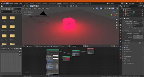how to make objects glow in blender cycles community tutorials