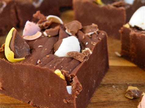 Vittles And Bits Leftover Easter Candy Fudge