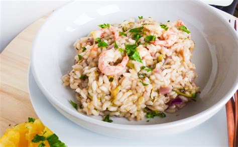 Prawn And Courgette Risotto