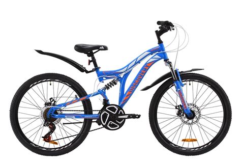 Велосипед 24" Discovery ROCKET DD двухподвес