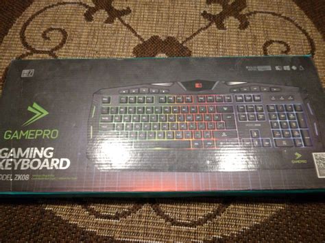 Gamepro Gaming Keyboard Computers And Tech Parts And Accessories Computer Keyboard On Carousell