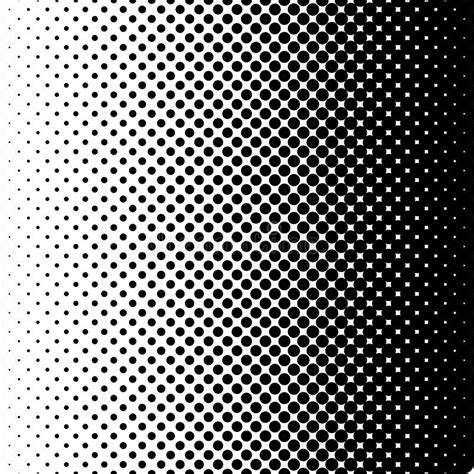 Horizontal Gradient Halftone Dots Backgrounds Black Dots On White Background Gradient Dots