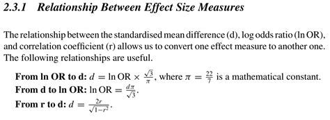Strange Formulas For Binary Outcomes In Meta Analysis Cross Validated