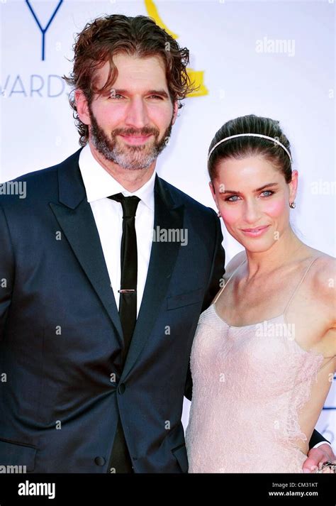 David Benioff Amanda Peet Arrivals64th Primetime Emmy Awards Arrivals
