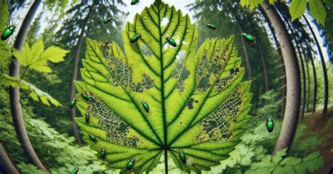 Japanese Beetle Tree Damage Strobert Tree Services