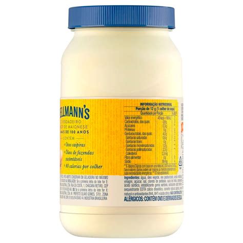 Maionese Hellmanns Tradicional Pote 250g Gbarbosa