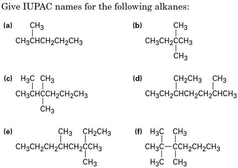 Solved A Ch3 B Ch3 Ch3ch2ccch3 Ch3 C H3c Ch3 Ch2chch2ch2ch2ch2ch2ch3 D Ch2ch3 Ch3