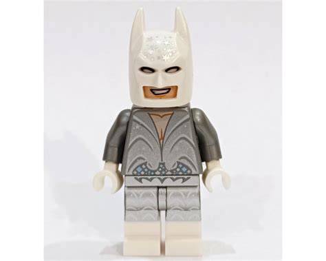 Lego Set Fig 007061 Batman Glitter Silver Suit White Cowl