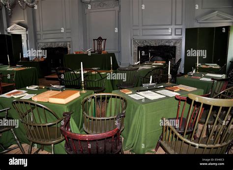 Philadelphia Pennsylvania The Magnificent Assembly Room Inside 1732