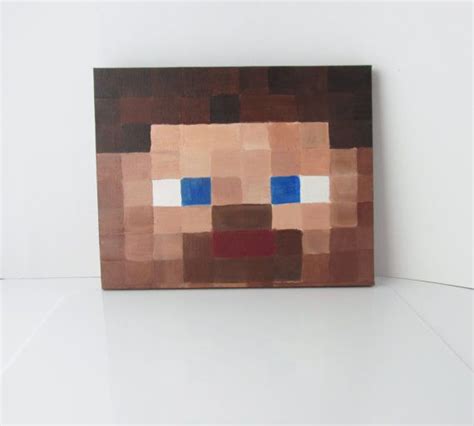Pixel Art Of Minecraft Steve