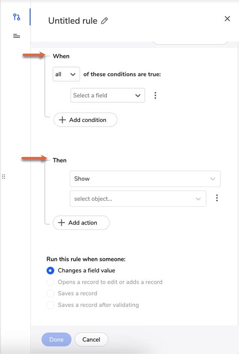 Building Form Rules In Quickbase Quickbase Help