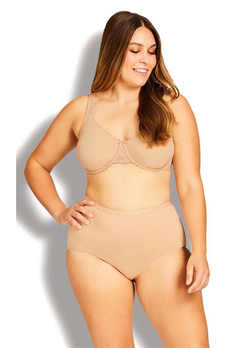 Full Cut Cotton Spandex Brief 3 Pack Woman Within