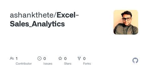 GitHub Ashankthete Excel Sales Analytics