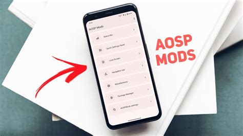 AOSPMODS The PERFECT MOD For ANDROID CUSTOM ROMS New UI YouTube