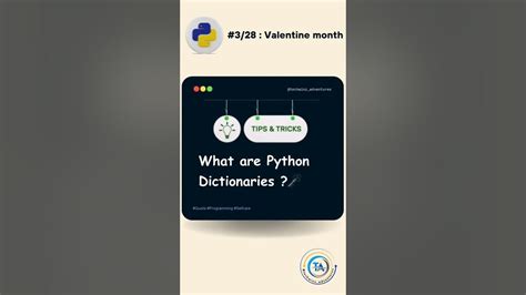 🚀 Day 328 Python Dictionaries In 60 Seconds 🗝️☀️🚀 Youtube