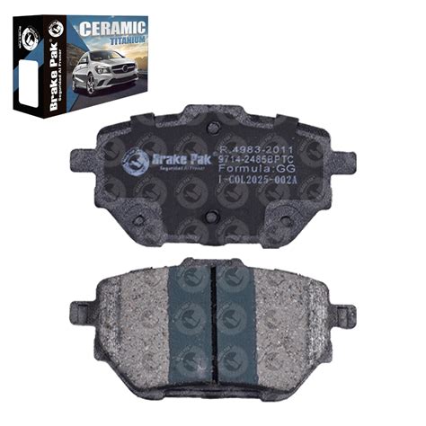 Pastilla De Freno Trasero Para Toyota Corolla Titanio Cerámica
