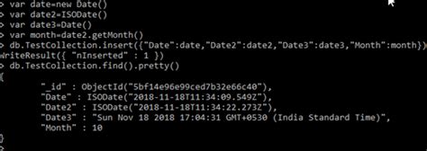 Data Types In MongoDB