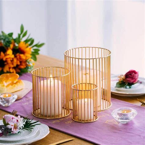6 Top Gold Geometric Candle Holder Ideas Nuptio