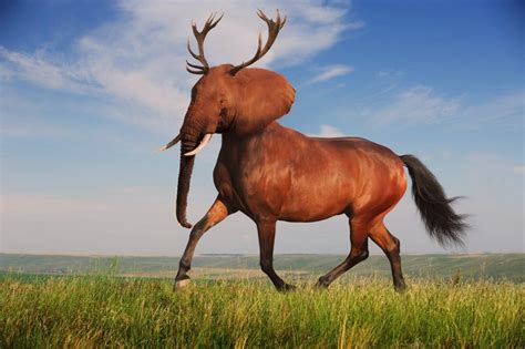 Elephant Horse By Oscar1987zp On Deviantart