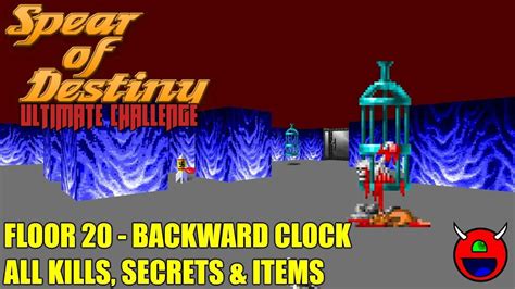 Wolfenstein 3d Spear Of Destiny Ultimate Challenge 20 Backward Clock