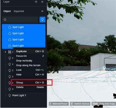 how can i set preset layer group settings how to d5 render forum