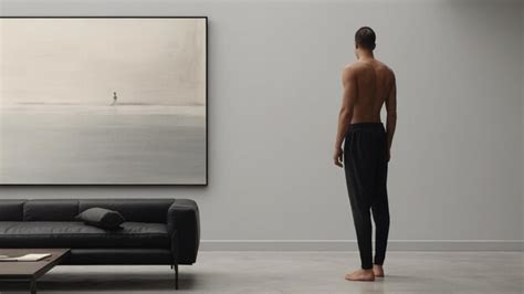 Premium Photo A Lean Male Form