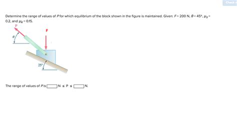 Solved Check Determine The Range Of Values Of P For Which Chegg