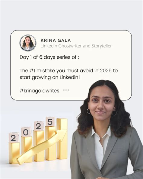 Krina Gala On Linkedin The 1 Mistake You Must Avoid In 2025 While