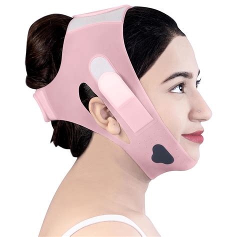 Oorse Silicone V Line Face Lifting Mask With Adjustable